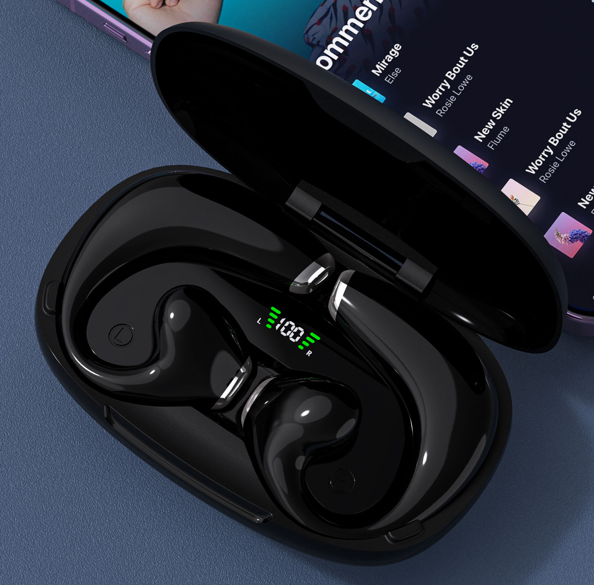 LVEIO LV-B25 TWS Bluetooth Wireless Earbuds Noise Cancelling Handfree ...