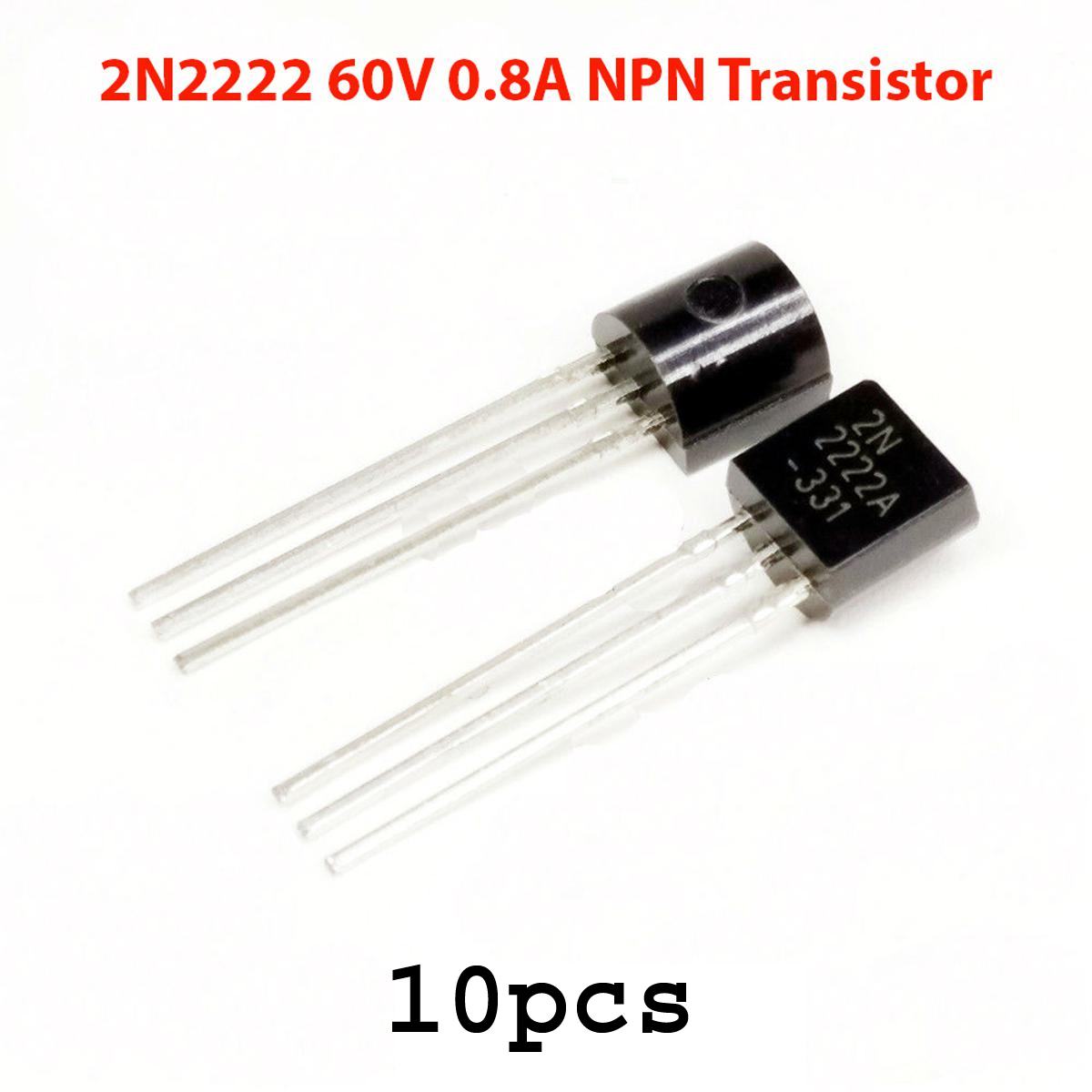 2N2222 60V 0.8A NPN Transistor -10pcs | Daraz.com.bd