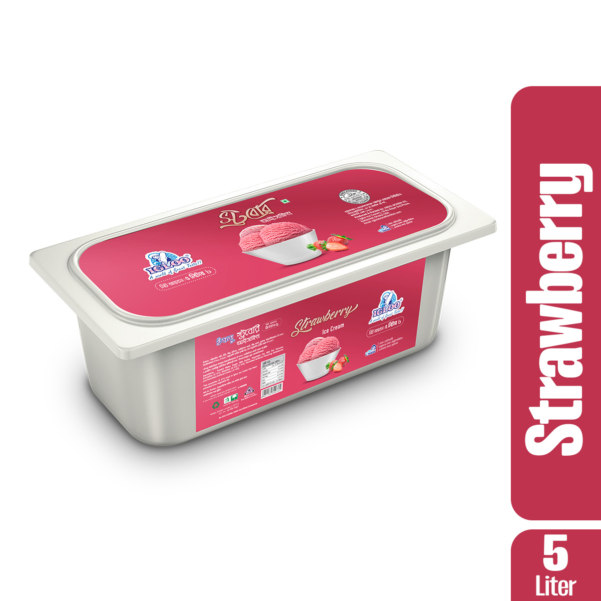 Strawberry 5 Liter l Igloo Ice Cream | Daraz.com.bd