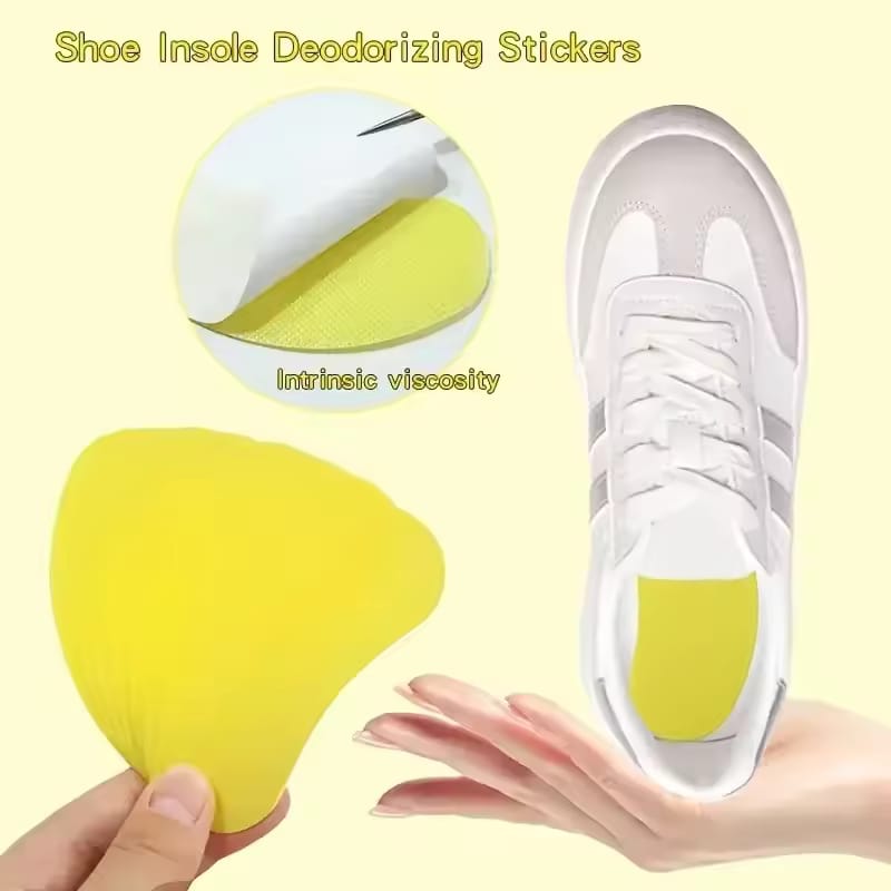 10 Pcs Foot Lemon Flavor Removing Smelly Patch Shoe Enhance Fragrance ...