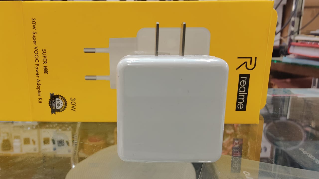 Realme 30W Charger Adapter with Fast Charging USB Type C Compatible ...