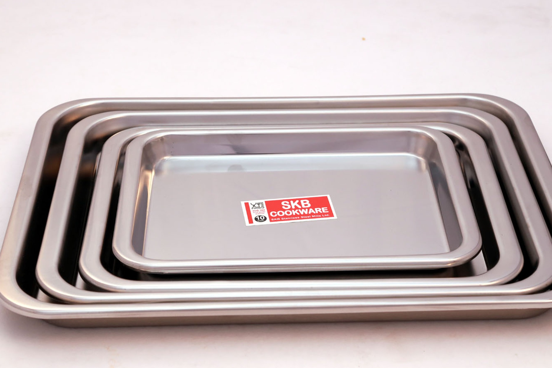SKB SUS 304 food grade Stainless Steel serving Tray | Daraz.com.bd