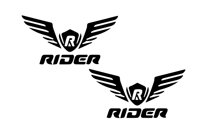 Rider logo Sticker for bike | Daraz.com.bd