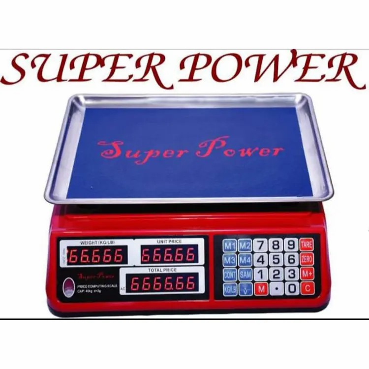 Super Power Digital Scale/ Meter (40) kg | Daraz.com.bd