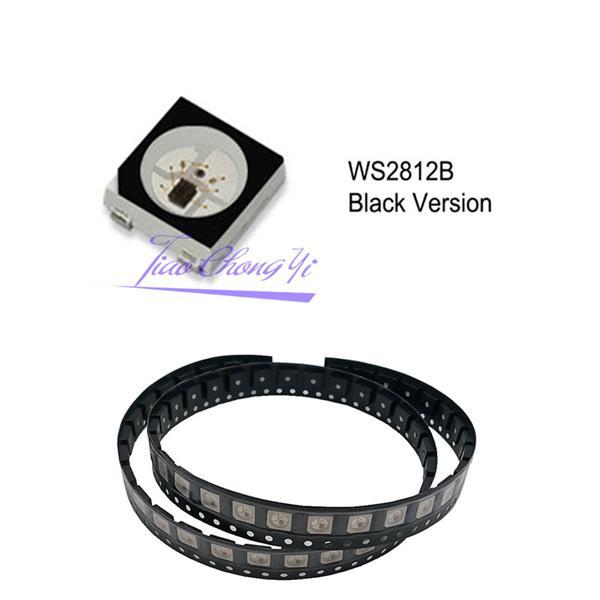 Dc 5v Ws2812b Led Chip White/ Black Led Ws2812 Ic In Led Chip Smd 5050 ...