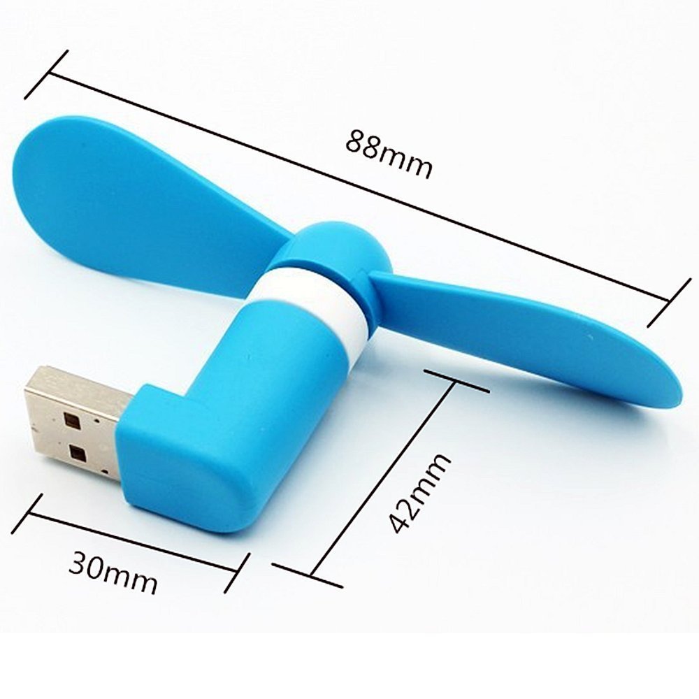 Mini Micro USB Electric Fan Cell Phone Cooling Fan use For Smartphone ...