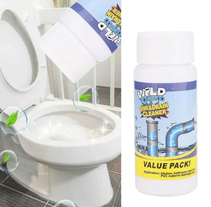 Kitchen Sink Toilet Drain Cleaner Block Unblock Powder Pipeline Clean ...