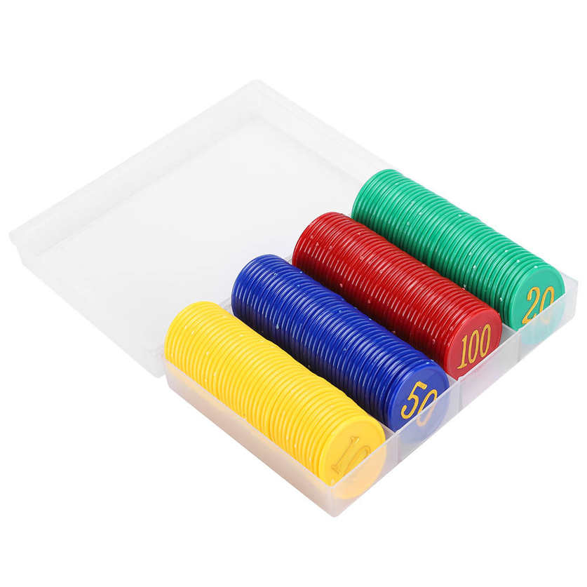 160pcs / Box Chips Professional Family Educational Digital Set | Daraz ...
