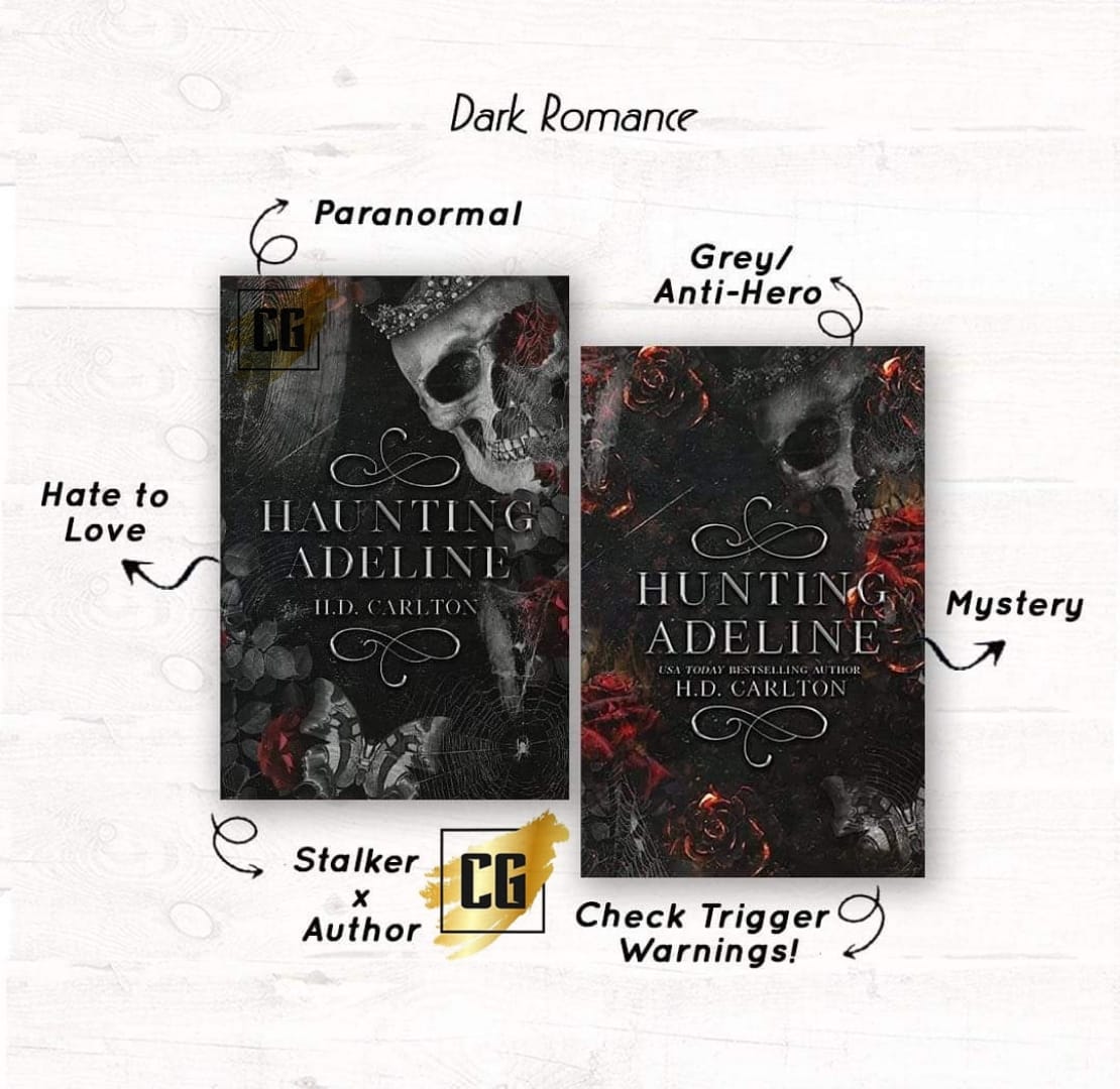 2 Books Set Haunting Adeline by H. D. Carlton ( Paperback ) vol.1-2 ...