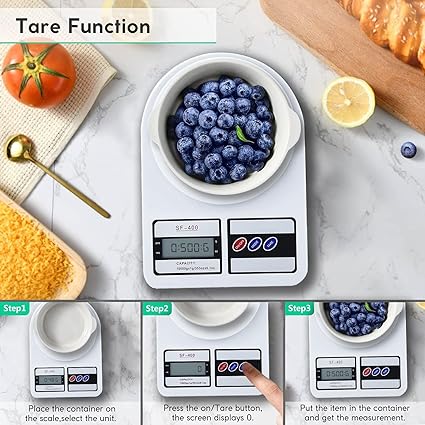 Digital Kitchen Weighing Scale Portable Weighting Machine For Home Food ...