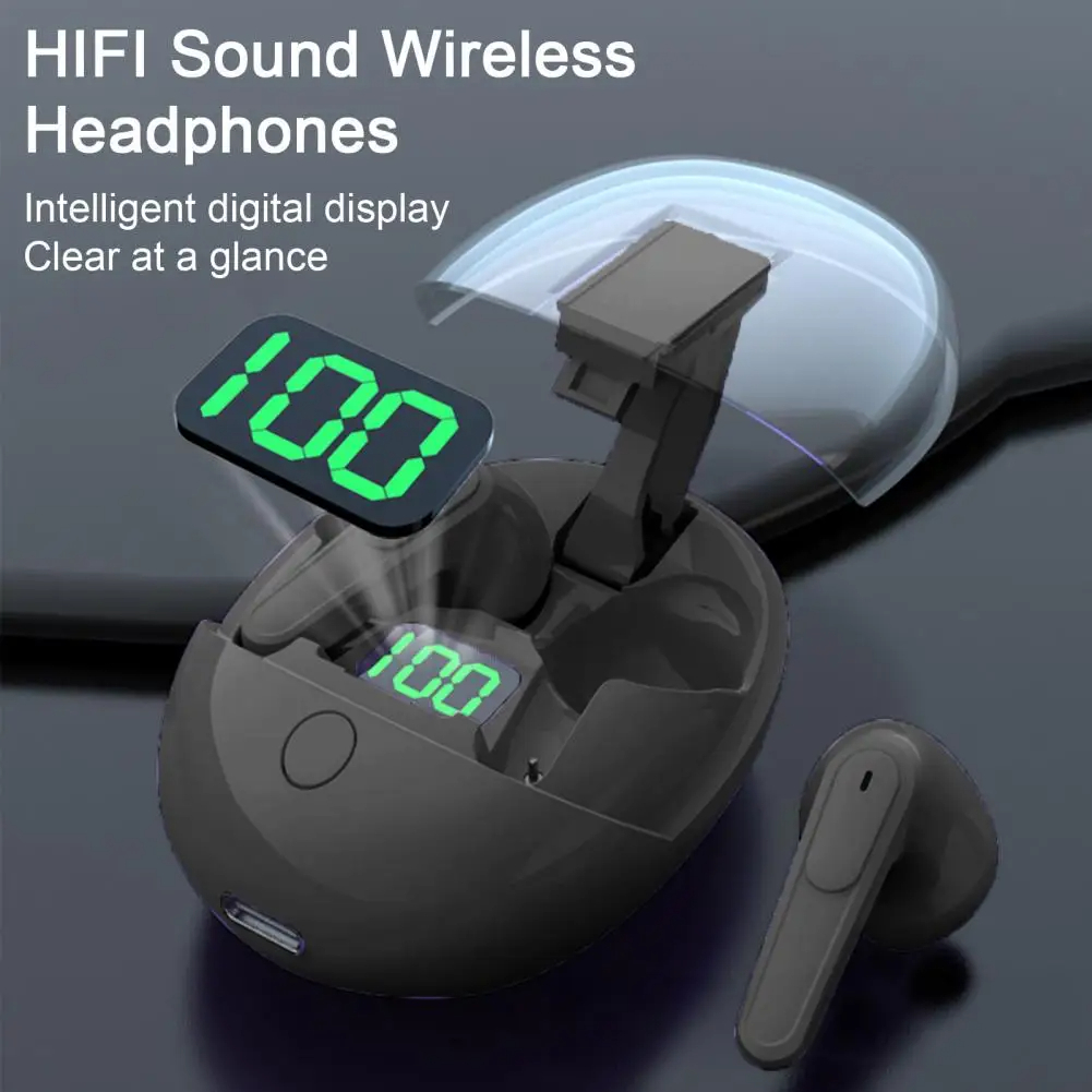 Pro One TWS Bluetooth Earphones 5.3 TWS Wireless Headphones with LED ...