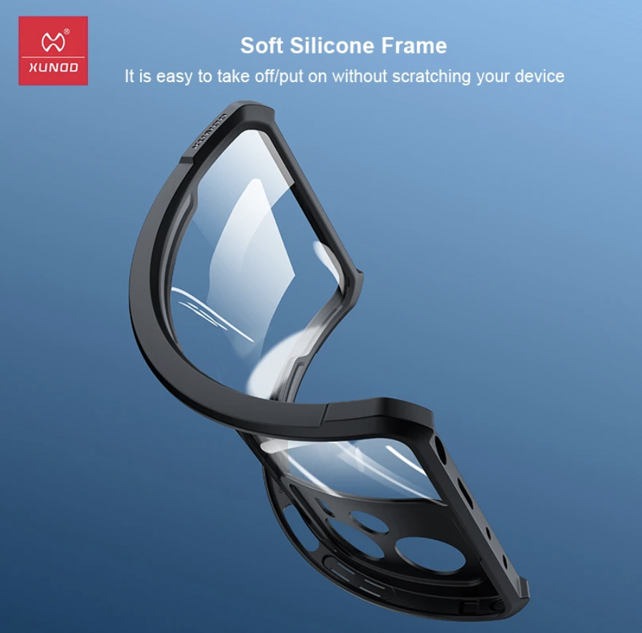 Xundd [ Galaxy A55 5G ] Beatle Clear Hybrid Shock Proof Armor Case for ...