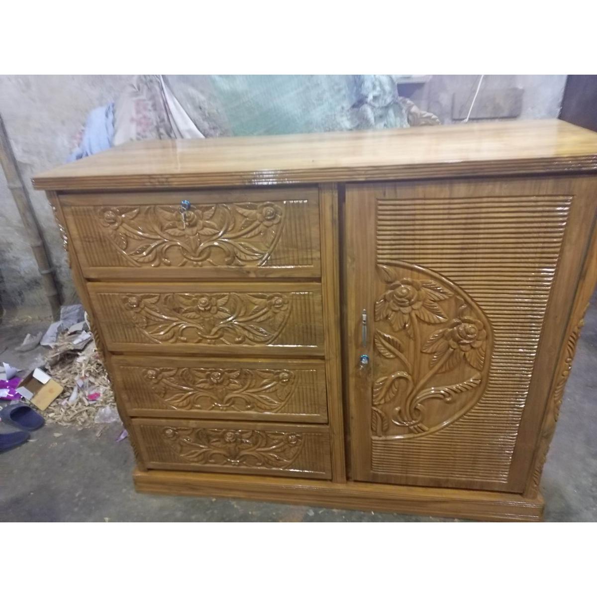Chittagong Segun wood interior with Chittagong gamari wood cell ...