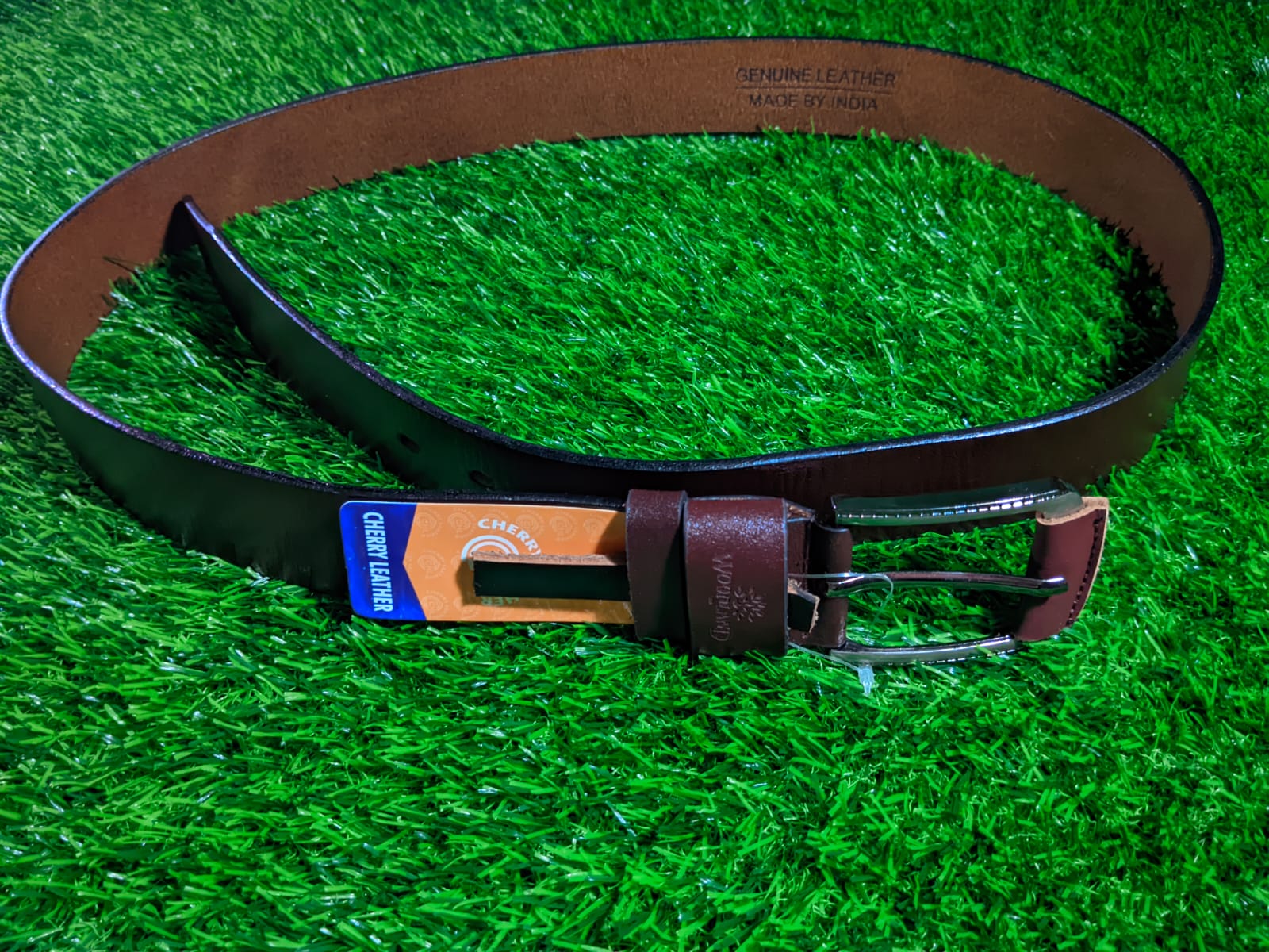 Black Men Official Leather Reversible Belt Long 126cm - Belt For Men