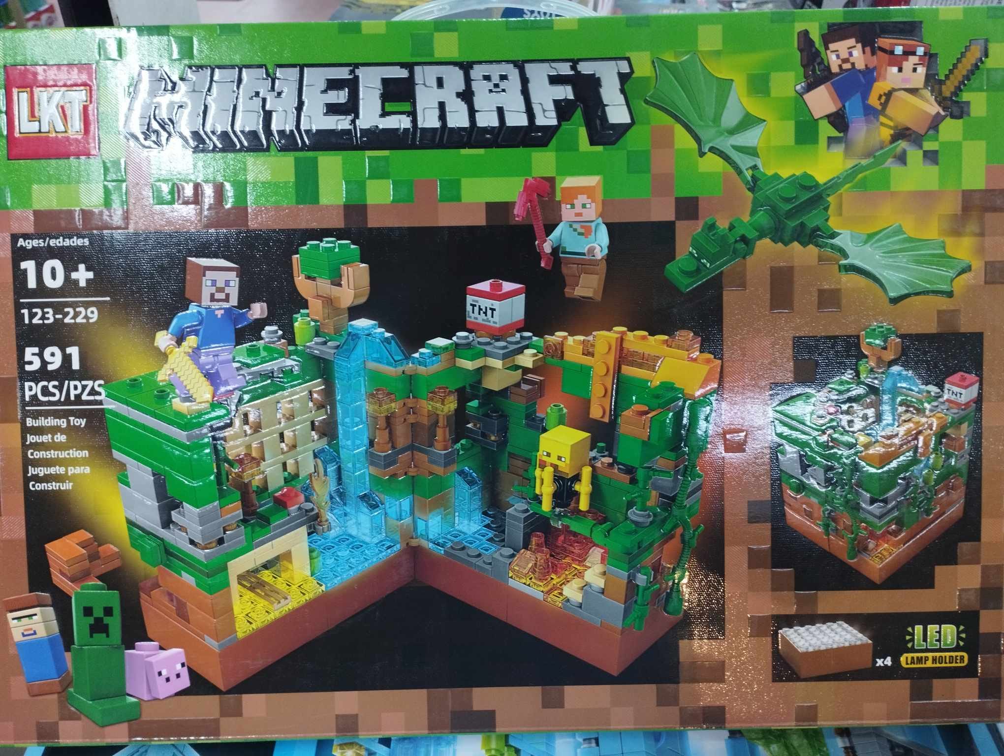 Minecraft Building Blocks Set Toys For Kids- 591 Pcs | Daraz.com.bd