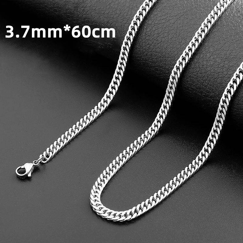 XL Stainless Steel Necklace Box Decorative Men's and Women's Korean ...