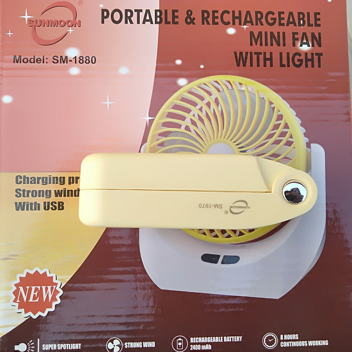 JY SUPER mini rechargeable pocket fan | Daraz.com.bd