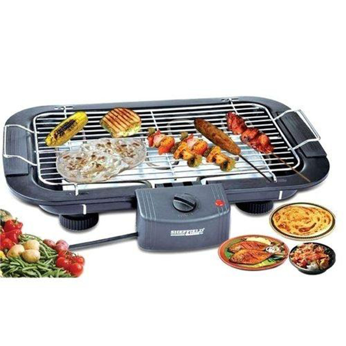Electric Bbq Grill Machine - Black - Convenient Electric Bbq Grill ...