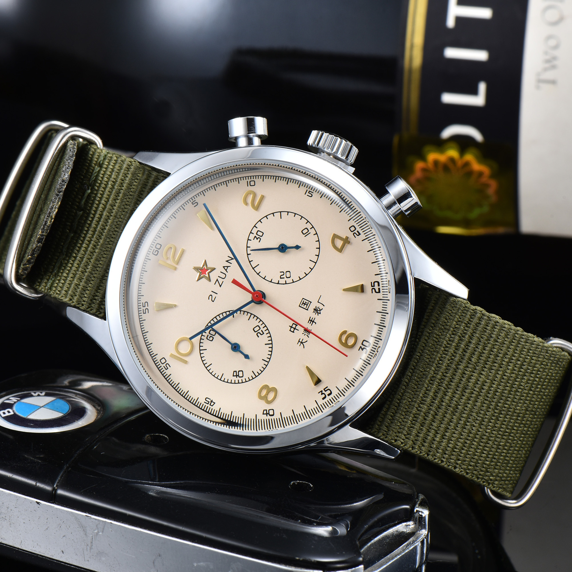 Seagull 1963 Watch Sports Movement ST1901 for Men Watch 40mm 38mm ...