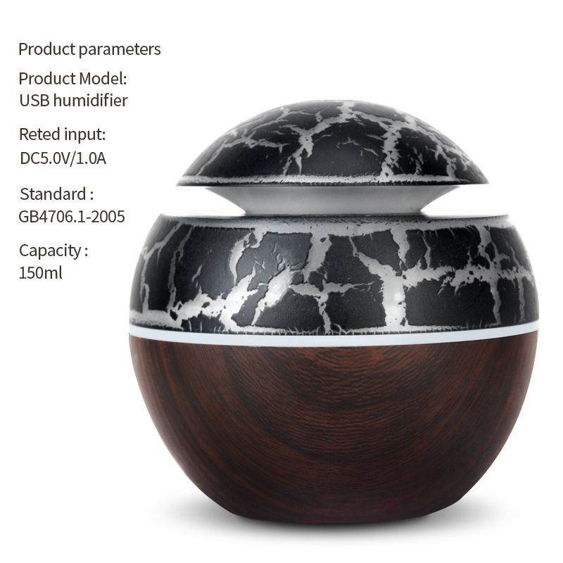 USB Mini Home Mushroom Head Bedroom Air Purifier Desktop Atomization ...