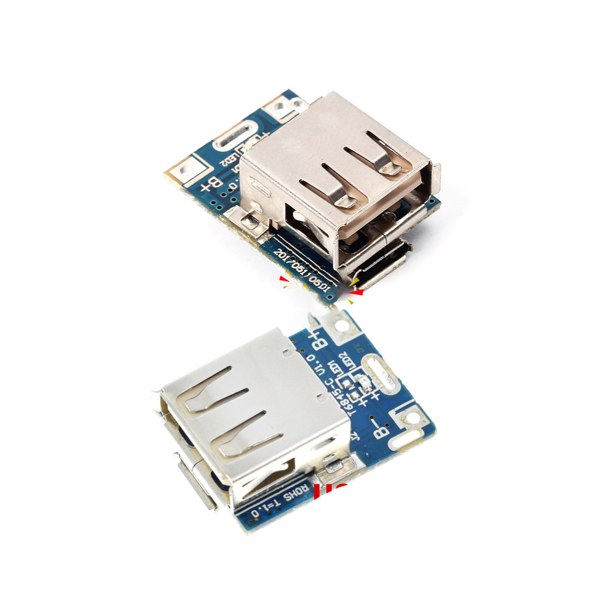 Mini Power Bank Circuit 5V Step Up Protection Board Boost Power Module ...