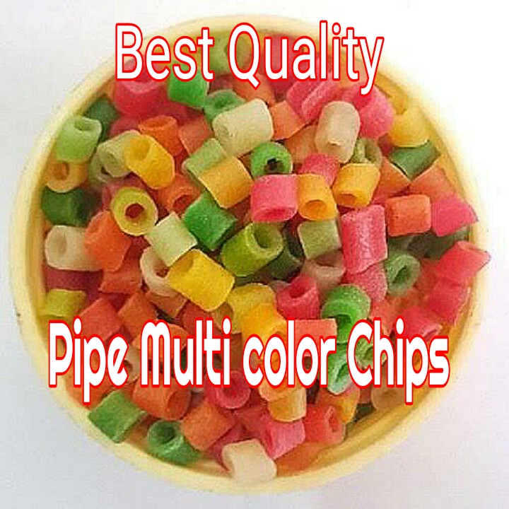Ready To Fry Color Pipe Papar/Chips 500gm | Daraz.com.bd