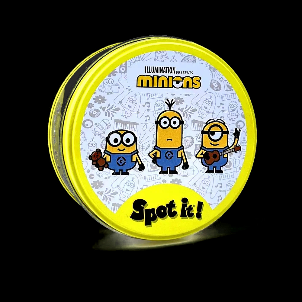 Spot It Dobble Card Board Game Metal Box Disney 100th Anniversary ...