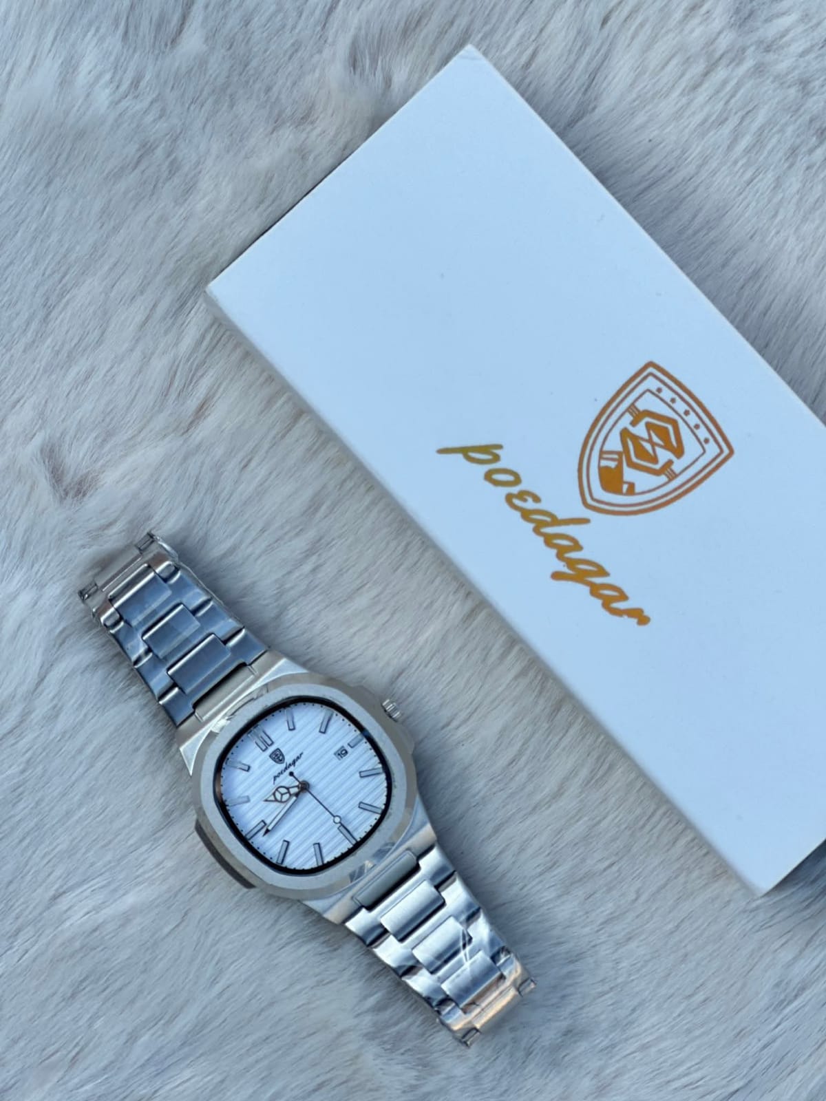 Poedagar 613 Business Quartz Luxury Stainless Steel Watch For Men