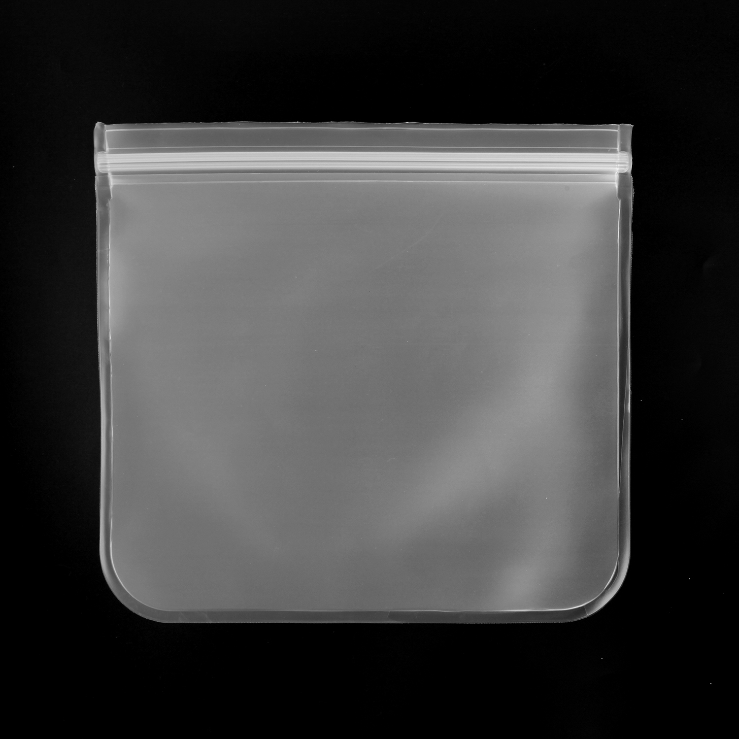 Food Storage Bag Reusable Freezer Bag Leakproof Stand Up Zip Shut Bag ...
