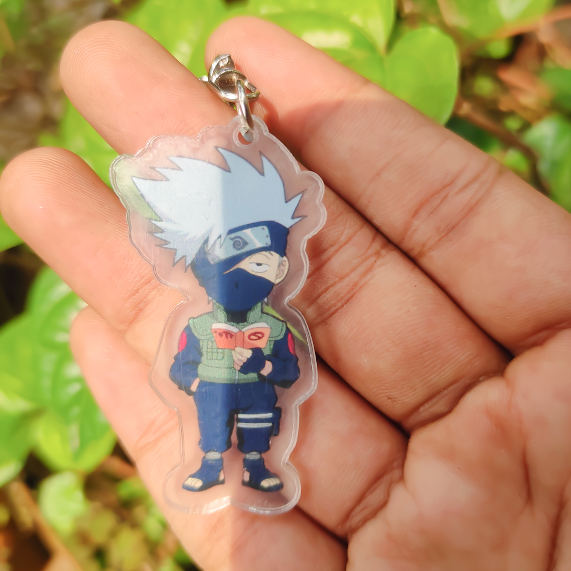 Naruto Keychain Cute Acrylic Key Holder Kawaii Anime Keychains ...