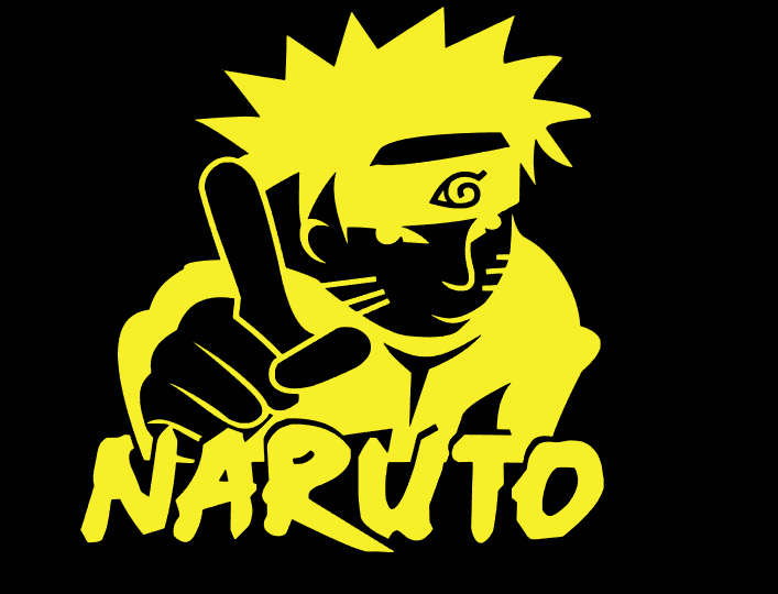 Naruto sticker for bike | Daraz.com.bd