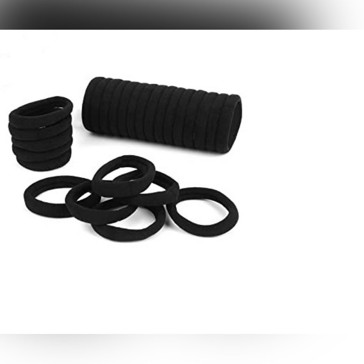 Hair Bands Black Color for Women / Girls - Elastic Black Color Hair ...