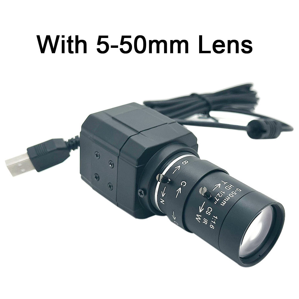 4K / 2K FULL HD USB Webcam 30fps 8MP IMX415 4MP CMOS PC Video Usb Camera UVC OTG With 5-50mm ...