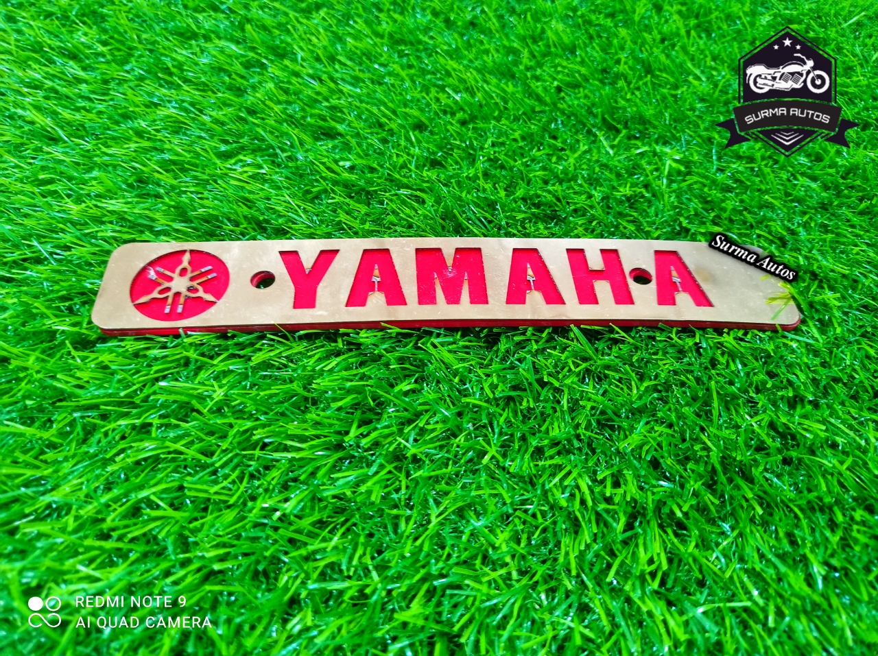 YAMAHA Motorcycle Name Plate | Daraz.com.bd