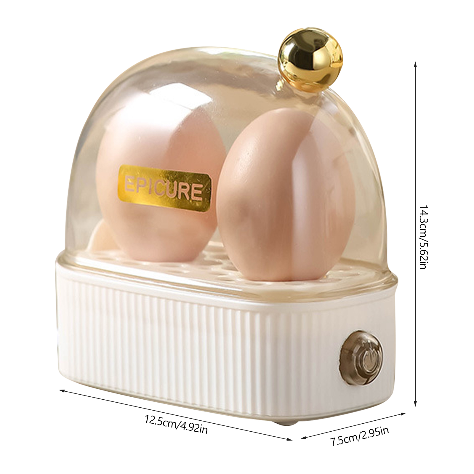 【3C VictoryEagle】120W 220V Electric Egg Boiler Poacher Automatic Power ...