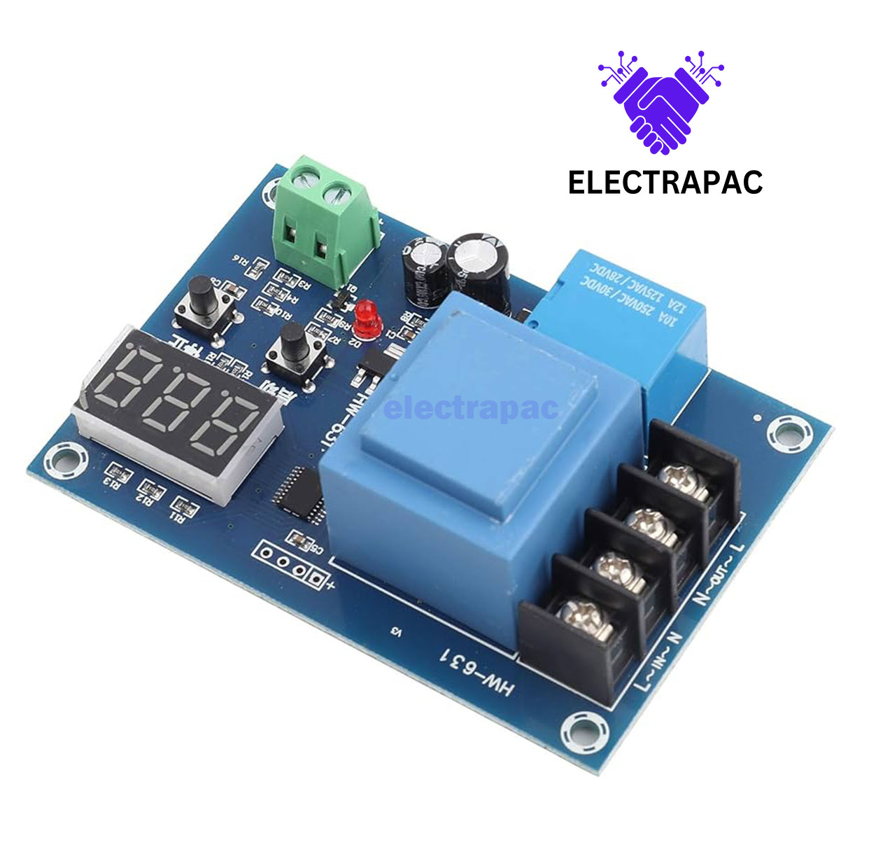 HW-631 Digital LED Lithium Battery charge Protection circuit 0-60VDC ...