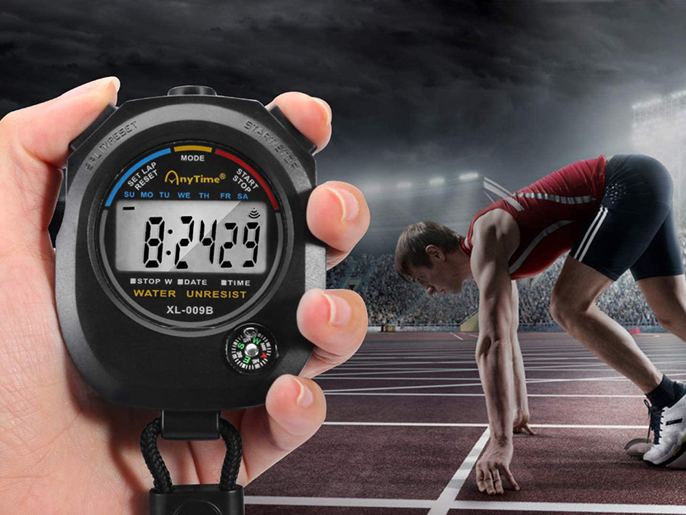New Version Stopwatch XL-009 with Compass Timer with Rope for Sports ...