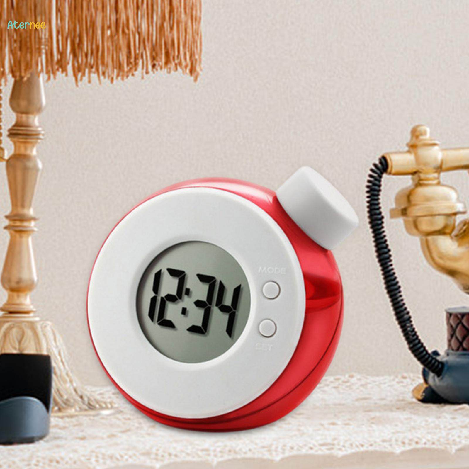 Water Powered Clock Fashioned Digital Clock for Bedside Office ...