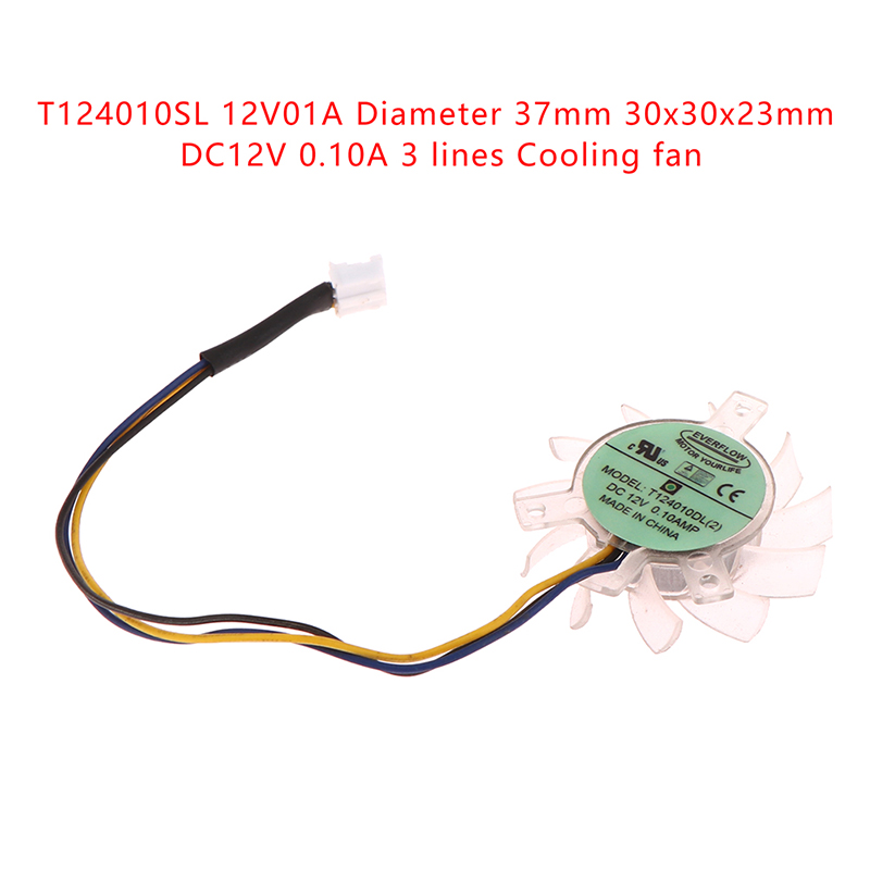 1Pcs For Asus T124010SL 30X30X23Mm DC12V 0.10A 3 Lines Soft Router ...