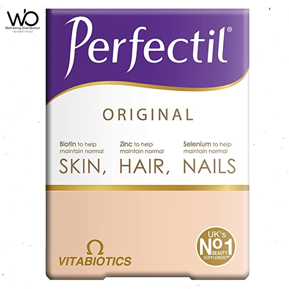 Perfectil Multivitamin Skin Hair & Nail 30 Tablets Pack (International ...