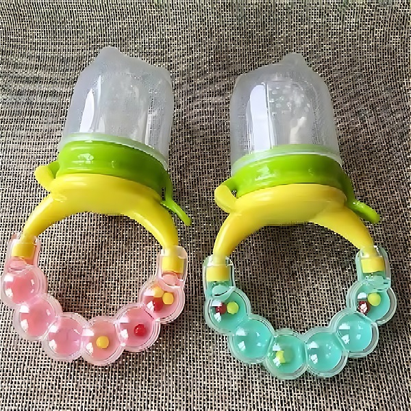 Baby Jhunjhuni Fruit Juicer Pacifeir Chusni Teether (with Extra 3 ...