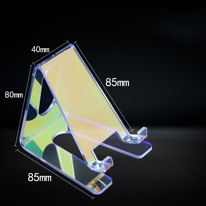 Transparent Cell Phone Holder Acrylic Display Stand Clear Phone Rack ...