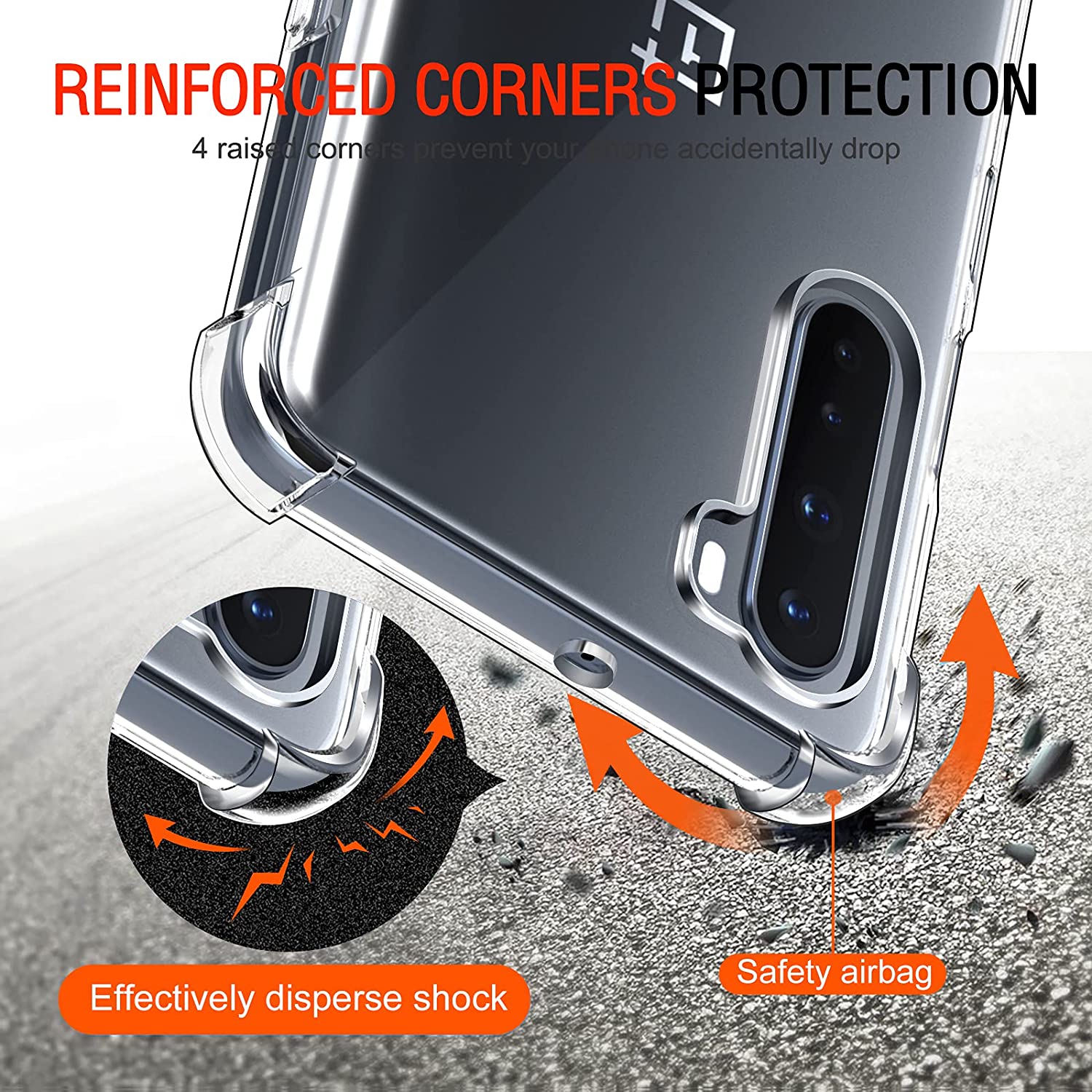 TRANSPARENT BACK COVER FOR ONE PLUS NORD 5G | Daraz.com.bd