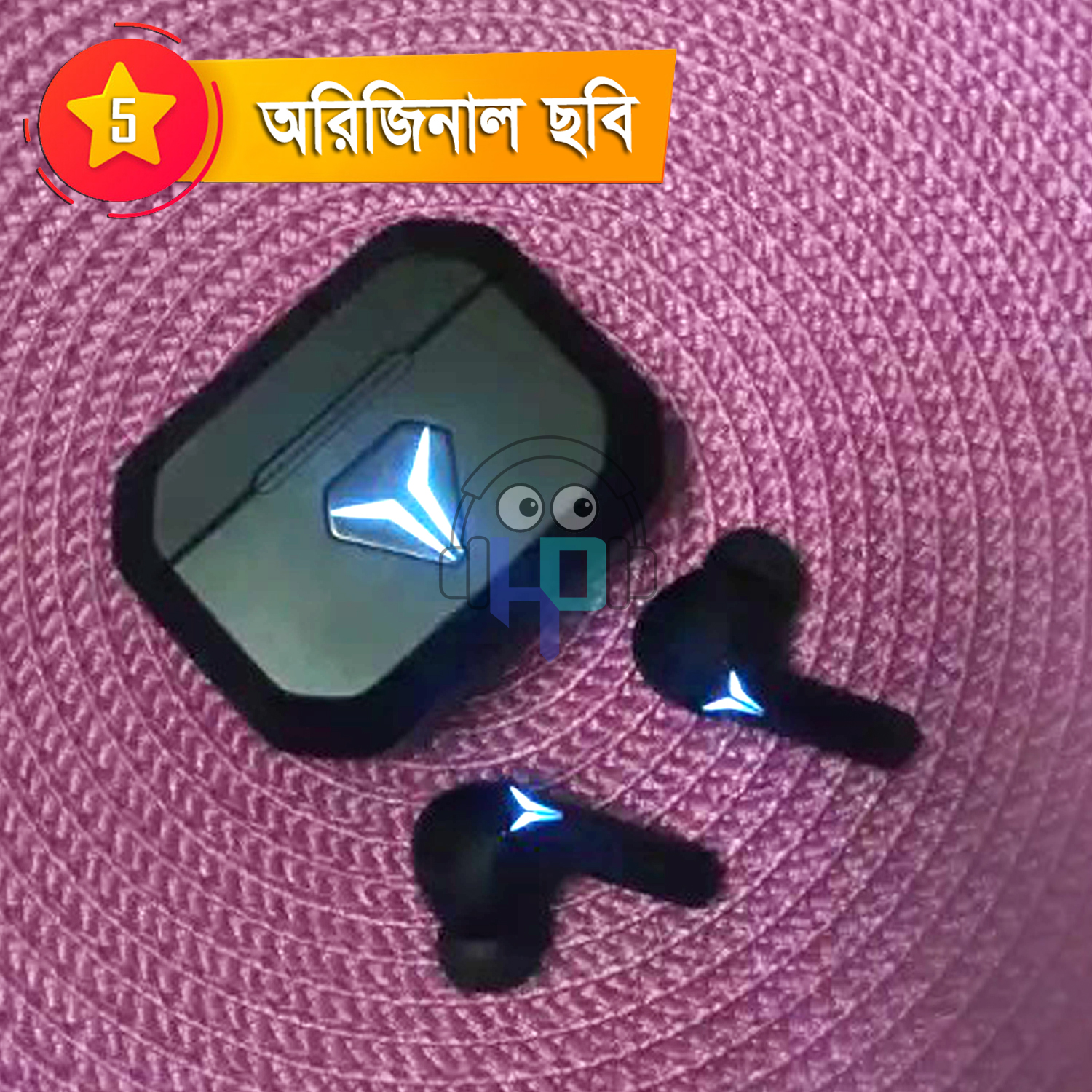 Wavefun G100 Wireless Gaming Bluetooth Earbuds - Black | Daraz.com.bd