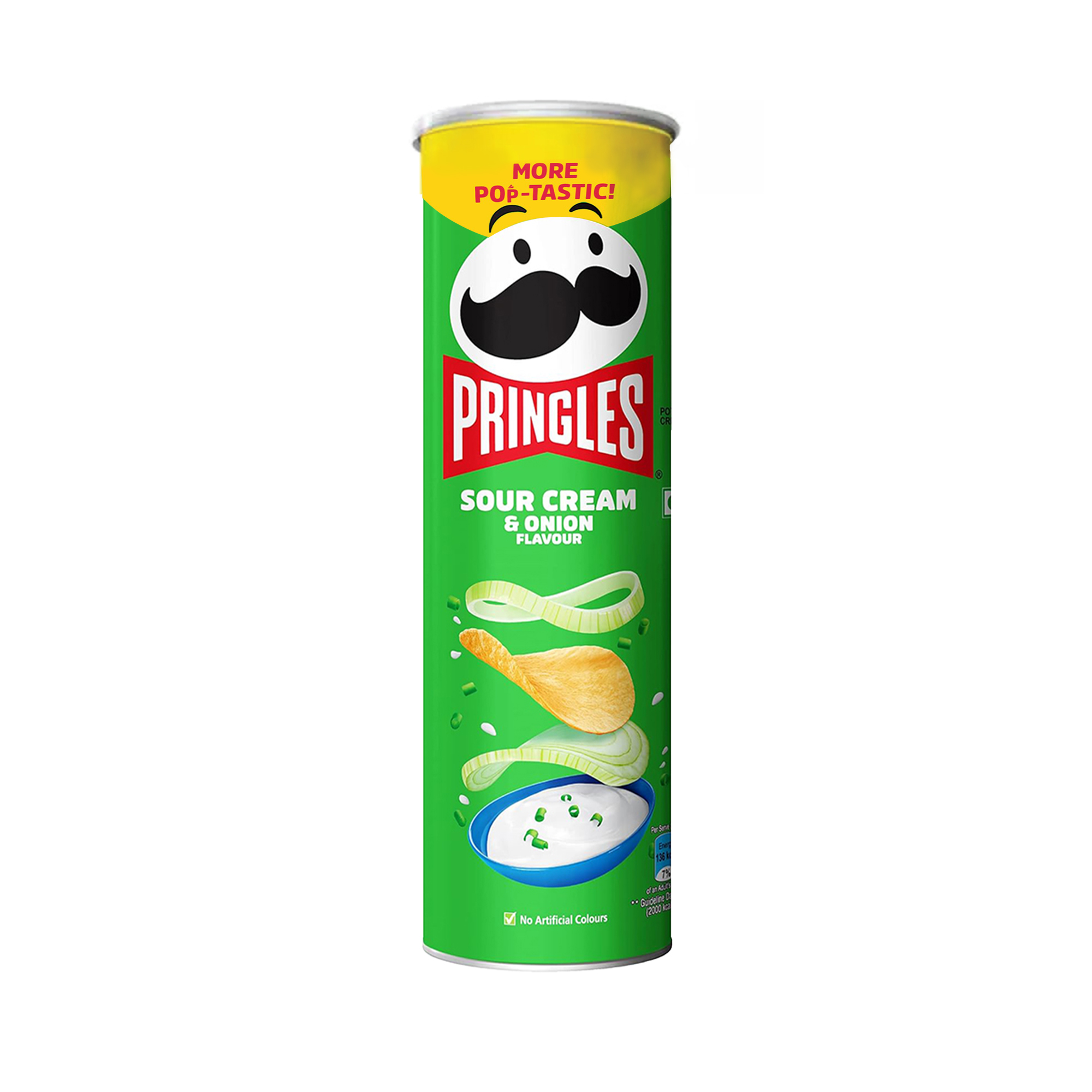 Pringles Sour Cream & Onion Potato Chips 134gm | Daraz.com.bd