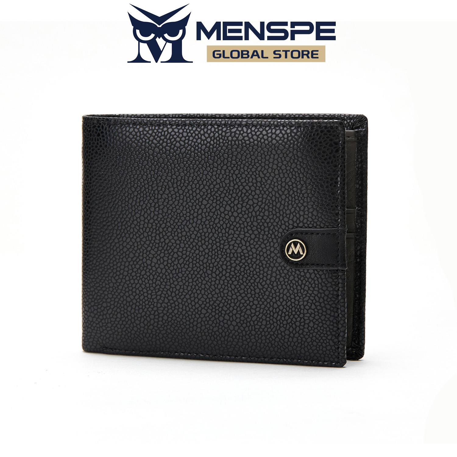 MENSPE Men Short Wallet RFID Block Wallet Plaid Retro Short Wallet Coin ...