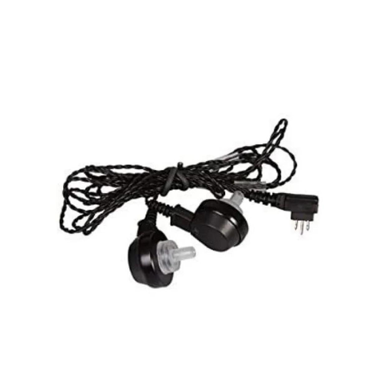3 Pin Cable/Wire and Receiver Set For Both Ears, Compatible with 3 Pin ...