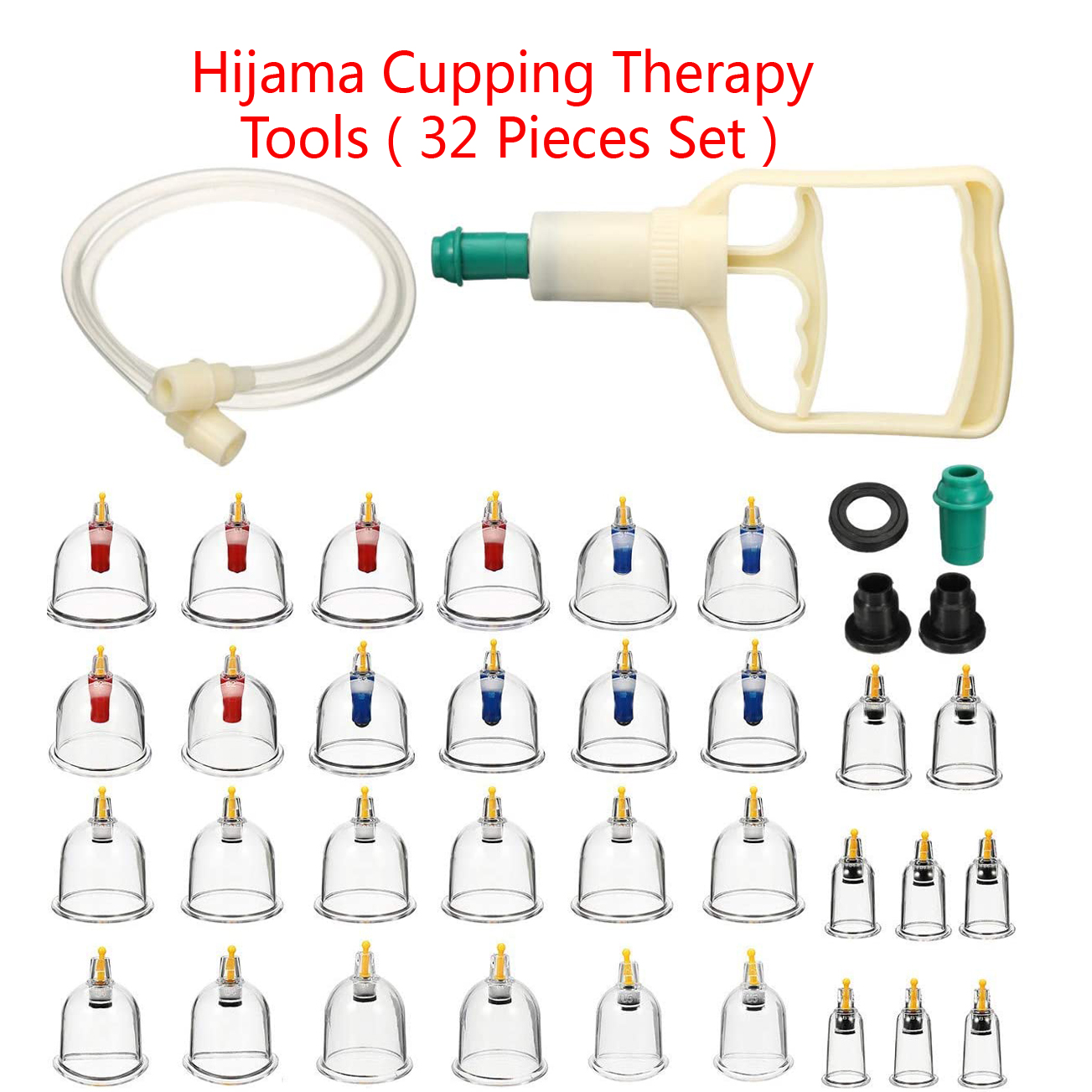 Hijama Cupping Therapy Tools 32 pcs/Set | Daraz.com.bd