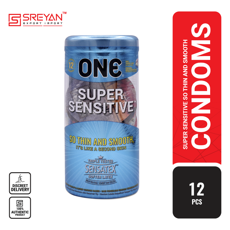 One Condom Super Sensitive So Thin And Smooth Condom - 12pcs Pack (Made In Malaysia) | Daraz.com.bd