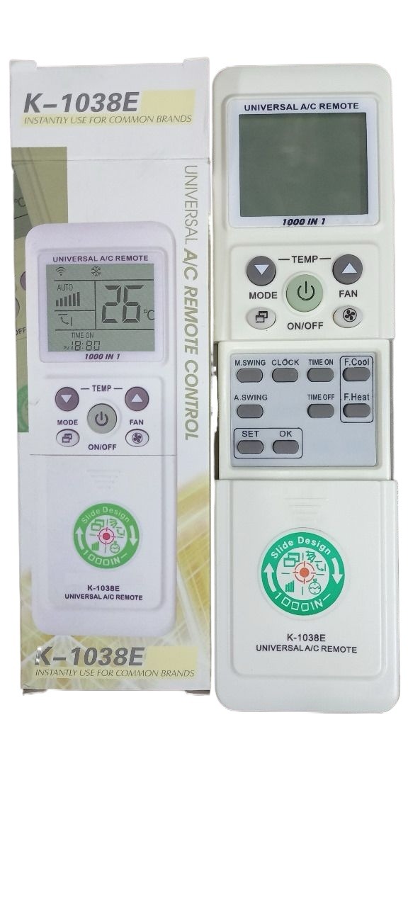 Universal Ac Remote Control 1000 In 1 Bd